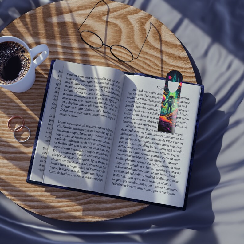 Cosmic Entdecker Aluminium Lesezeichen Trippy Astronaut auf - Etsy.de