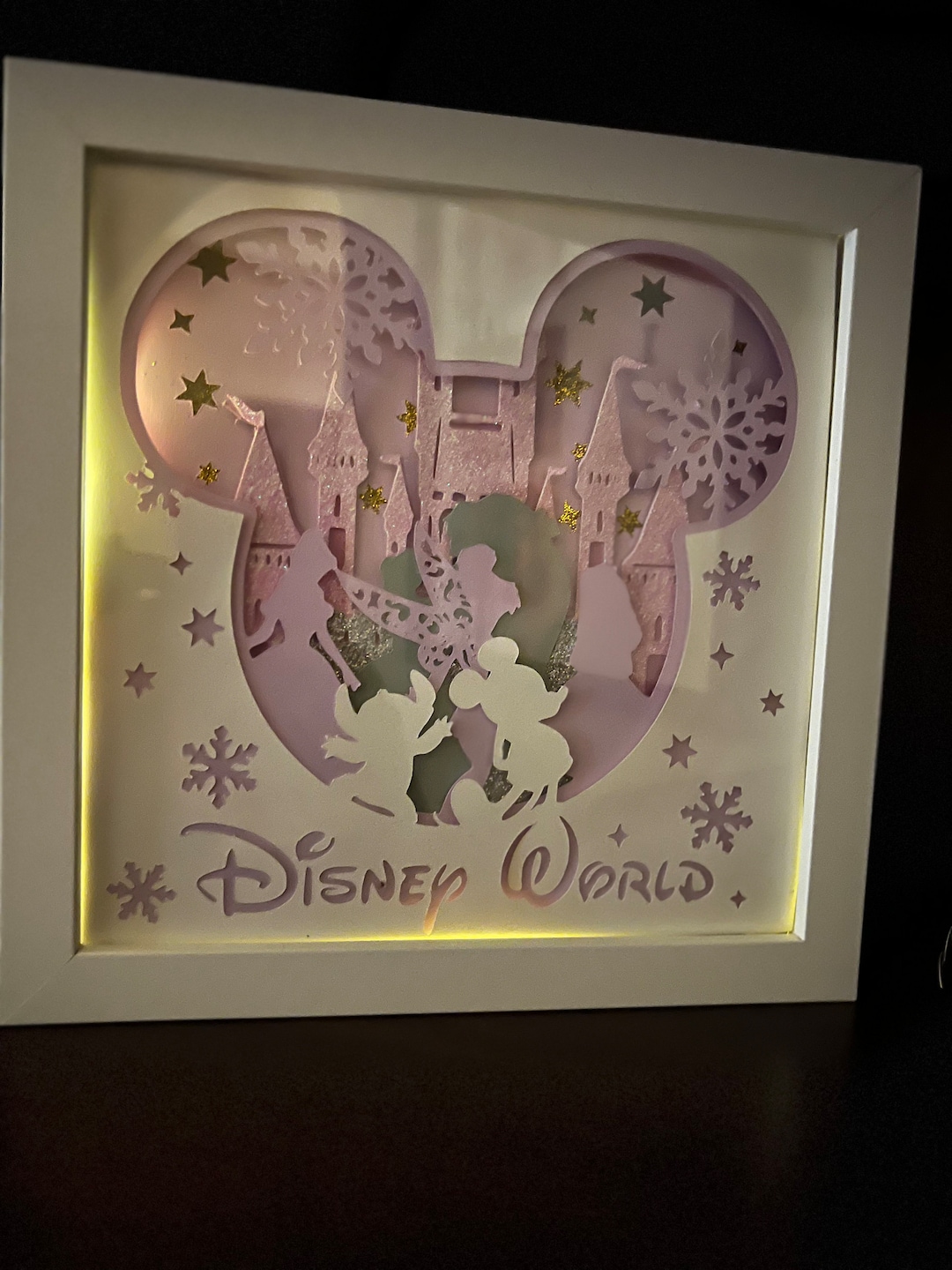 Light up Shadow Box - Etsy