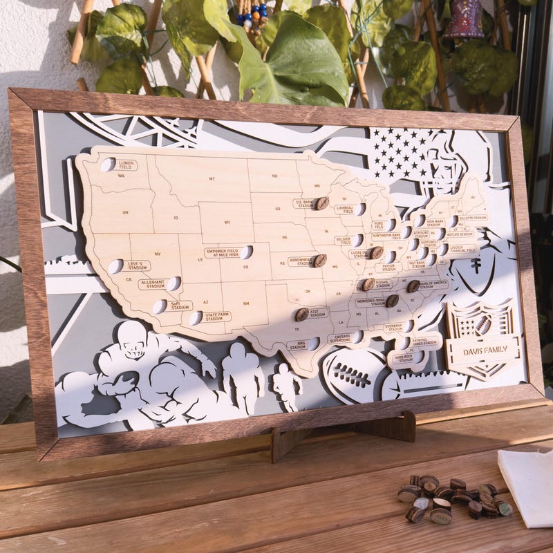 Roads Travel Map Gift - 60+ Gift Ideas for 2025