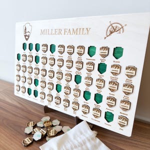 Custom US National Parks Tracker Board, 63 Parks Visit Tracking With ...