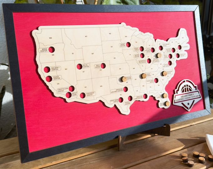Basketball Stadium Map, NBA Stadium Map, Pro Basketball Stadium Tracker ...