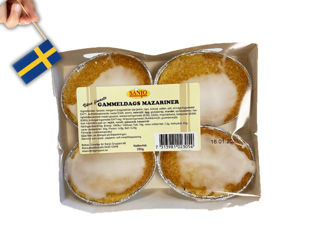 1 Box Sanjo Old Fashioned Mazarin 220g (7.76os), Gammeldags, Swedish ...