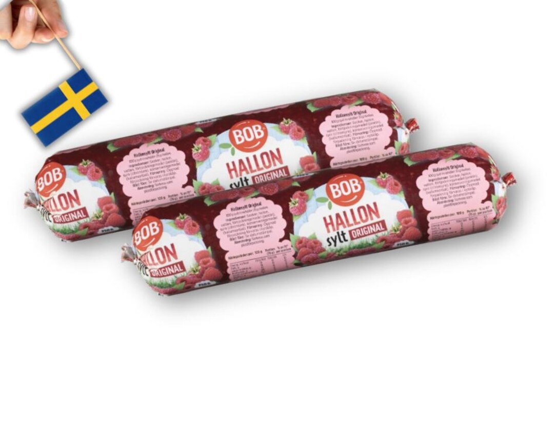 2 Pack Bob Hallonsylt Original Refill 750g (26.45oz) – Classic Swedish ...
