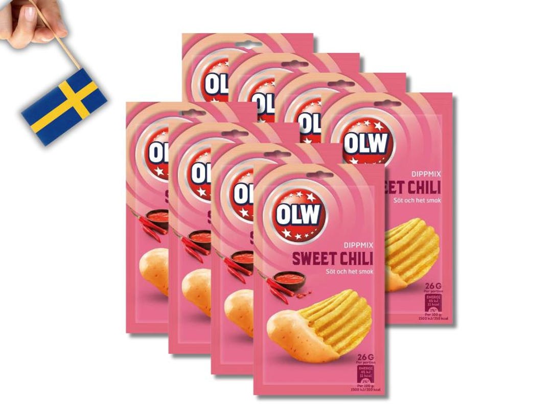 8 Bags OLW Sweet Chili Dippmix - 24g (0.84oz) - Etsy