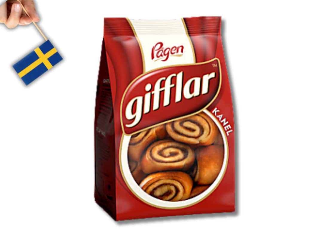 Gifflar by Pågen 300g (10.58 Oz), Swedish Cinnamon Rolls, Buns ...