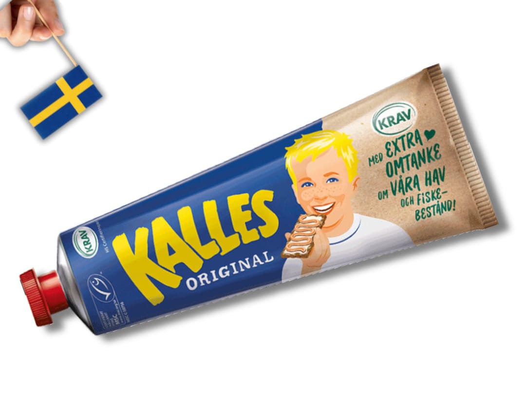 1 Tube Kalles Kaviar KRAV 250g (8.81 Oz.), Swedish Kalles Kaviar ...