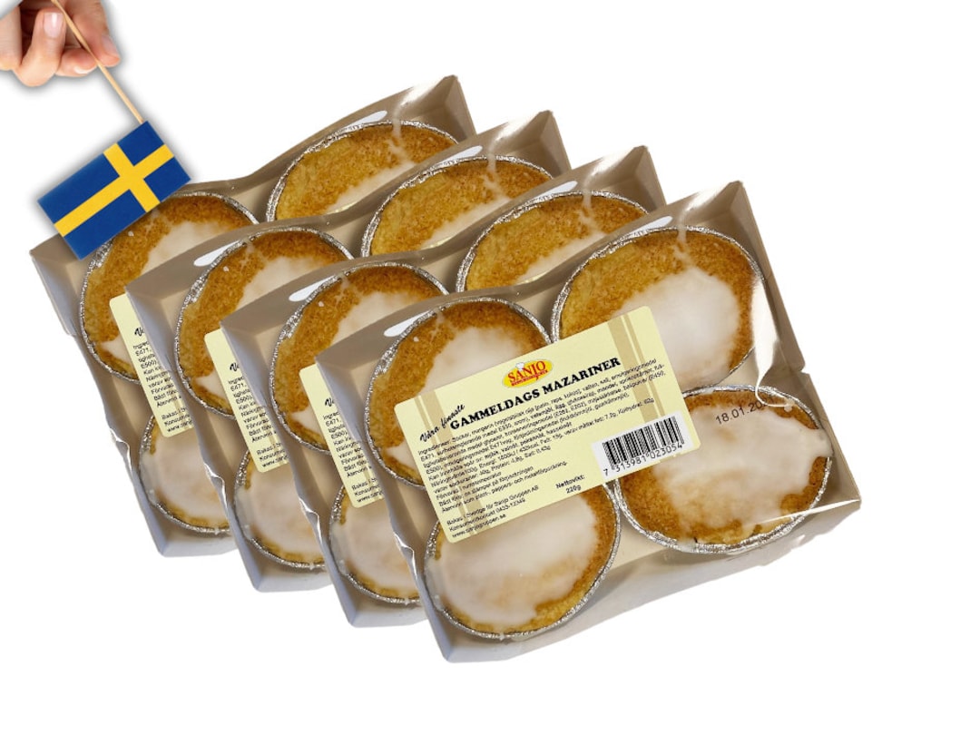 4 Boxes of Sanjo Old Fashioned Mazarin 220g (7.76os), Gammeldags ...