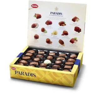 4 Boxes Swedish Paradis Chocolate 500 G (17,63 Oz), Chocolate Pralines ...