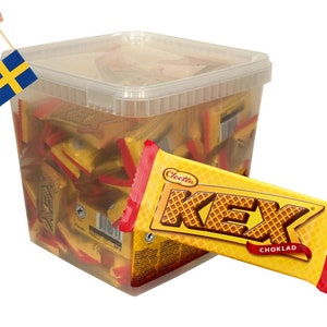 1 Box of Cloetta Kexchoklad 1.3kg (45.85 Oz), Swedish Kexchoklad ...