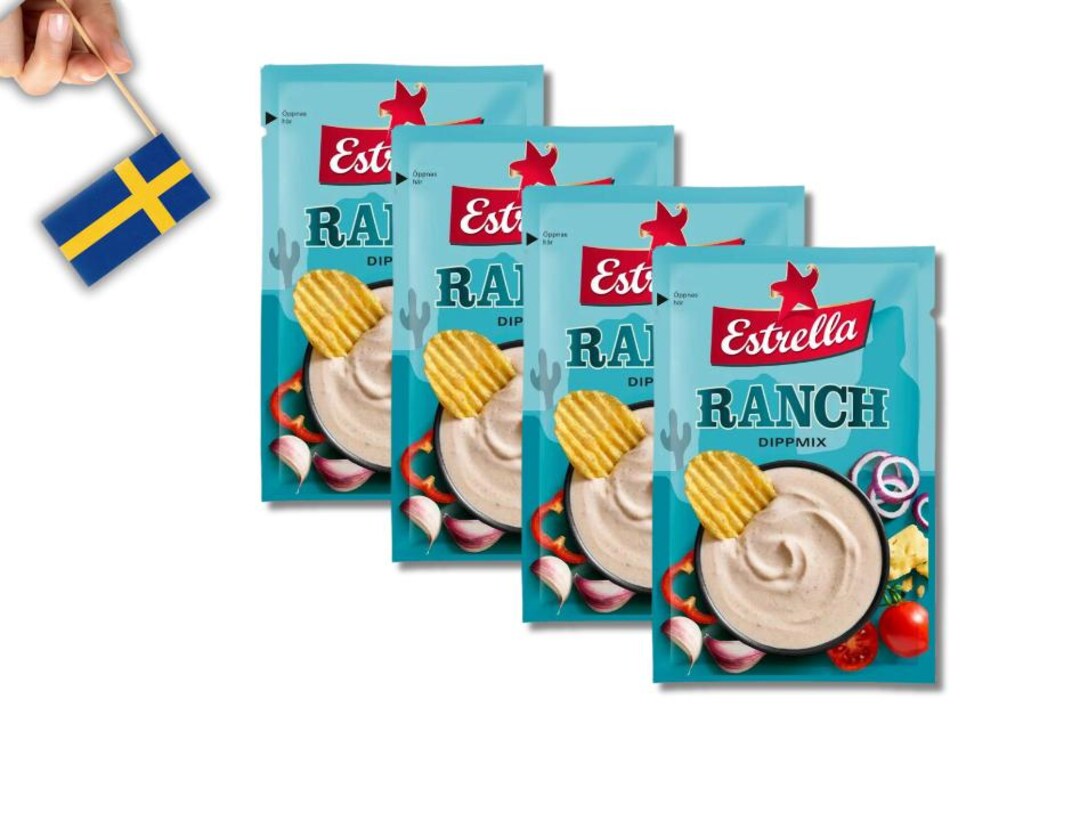 4 Bags Estrella Ranch Dippmix – 24g (0.84oz) - Etsy