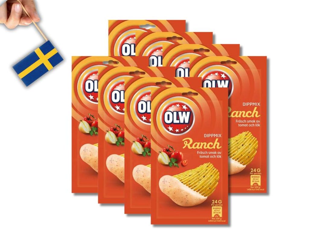 8 Bags OLW Ranch Dippmix - 24g (0.84oz) - Etsy