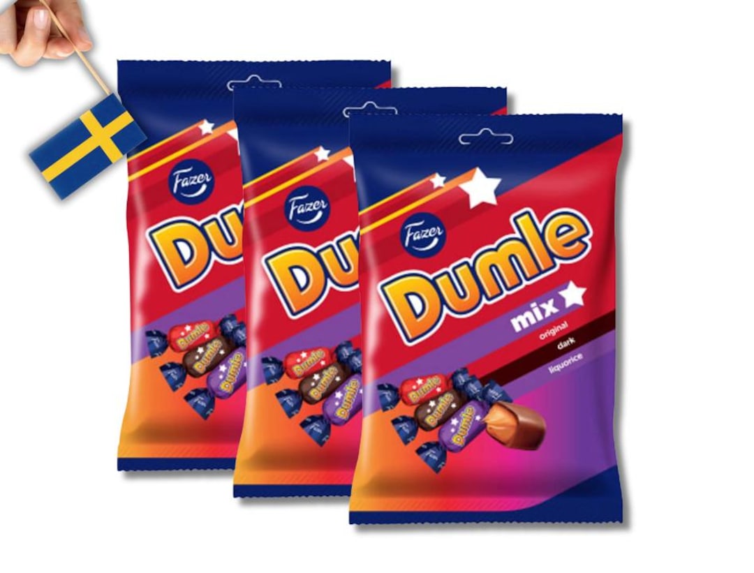 3 Bags Fazer Dumle Mix (original, Dark, Licorice) 200g (7.05 Oz) – A ...
