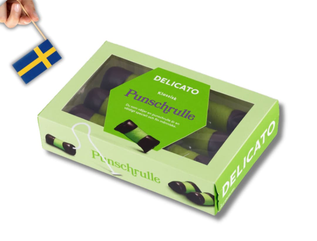 1 Box Delicato Punschrullar, Dammsugare, Swedish Fika, Swedish Pastries ...