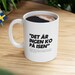 Swedish Phrases det är Ingen Ko På Isen Ceramic Mug 33cl 11oz, Coffee ...