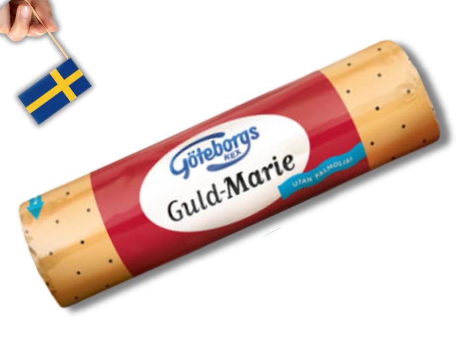 Göteborgskex Guld-mariekex 200g (7.05 Oz), Swedish Crackers, Cookies ...