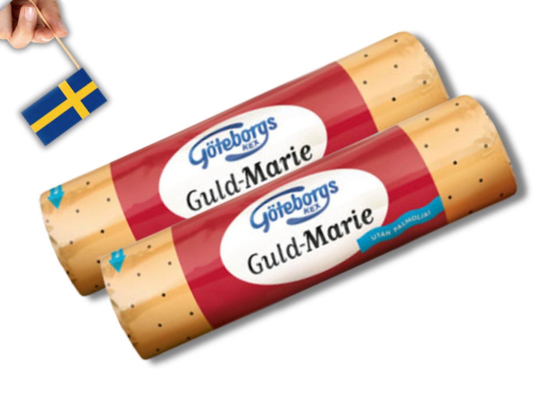 2 Packages of Göteborgskex Guld-mariekex 200g (7.05 Oz), Swedish ...