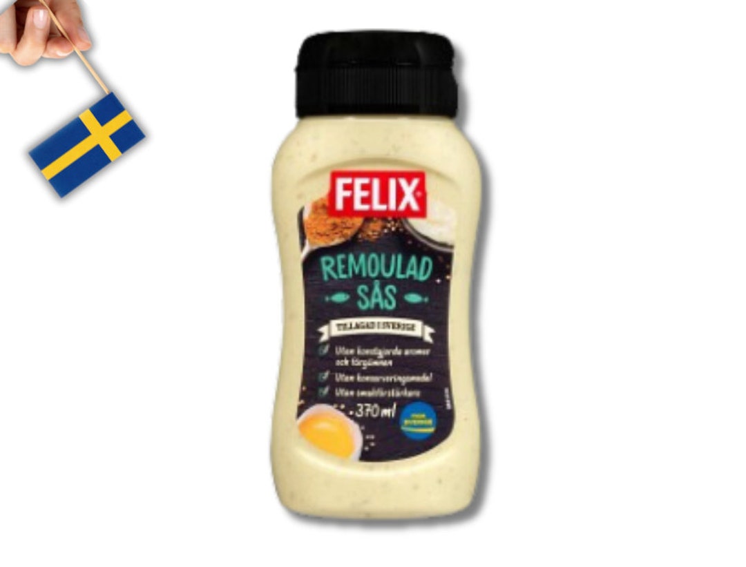 Swedish Remoulade Sauce - Felix Remouladsås 370 Ml (13.05 Oz), Felix ...