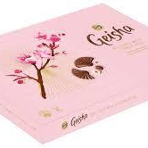 2 Boxes of Fazer Geisha Chocolate 185g (6,52oz), Finnish Candy ...