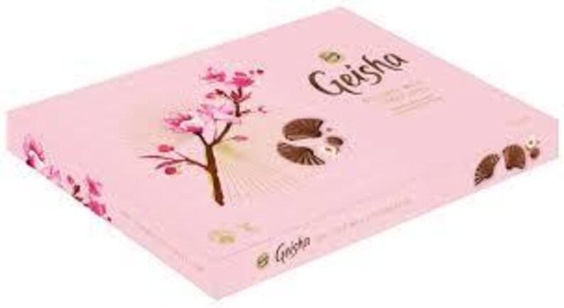 2 Boxes of Fazer Geisha Chocolate 185g (6,52oz), Finnish Candy ...