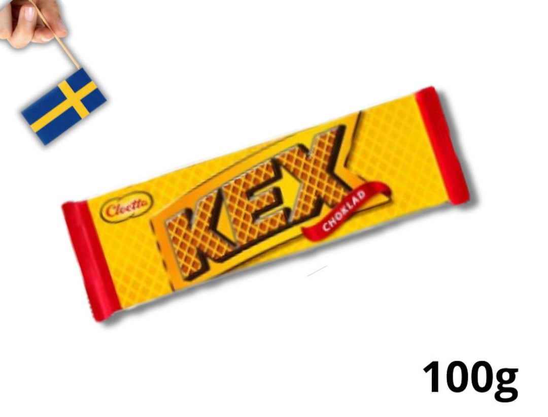 1 Bar of Cloetta Kexchoklad Biscuit Chocolate 100g (3.52 Oz), Milk Chocolate, Swedish Food ...