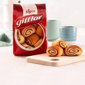 2 Bags of Gifflar by Pågen 300g (10.58 Oz), Swedish Cinnamon Rolls ...