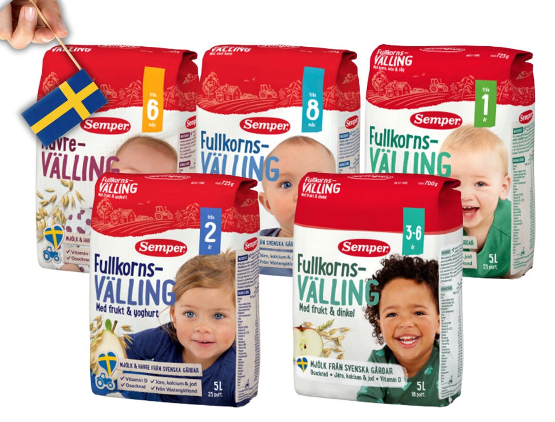 Semper Välling, Swedish Välling, Swedish Gruel, Välling Sweden, Semper ...