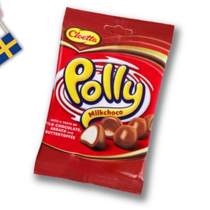 1 Bag of Cloetta Polly Milkchoco Candy 200g (7 Oz.), Swedish Candy, Svenskt Godis, Swedish Food ...
