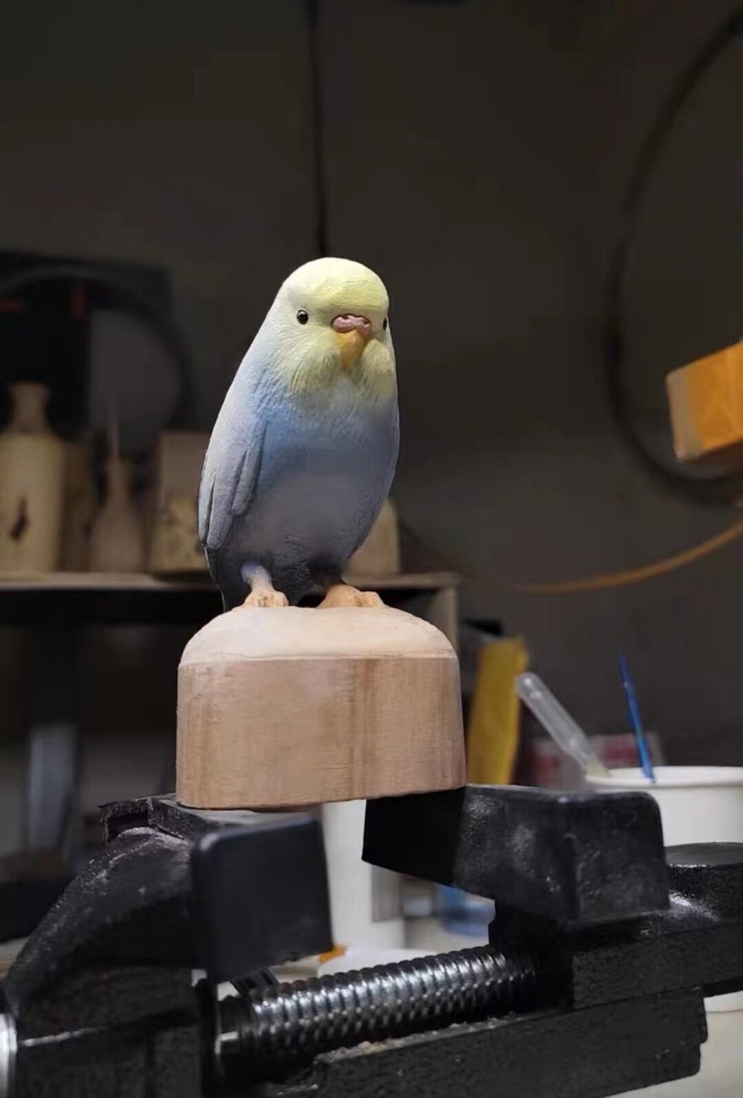 Custom Wood Carved Parrot Parrot Figurines - Etsy