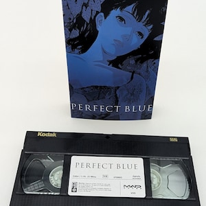 Custom Perfect Blue (1997) Playable in VCR VHS Tape Nostalgic Art Piece ...