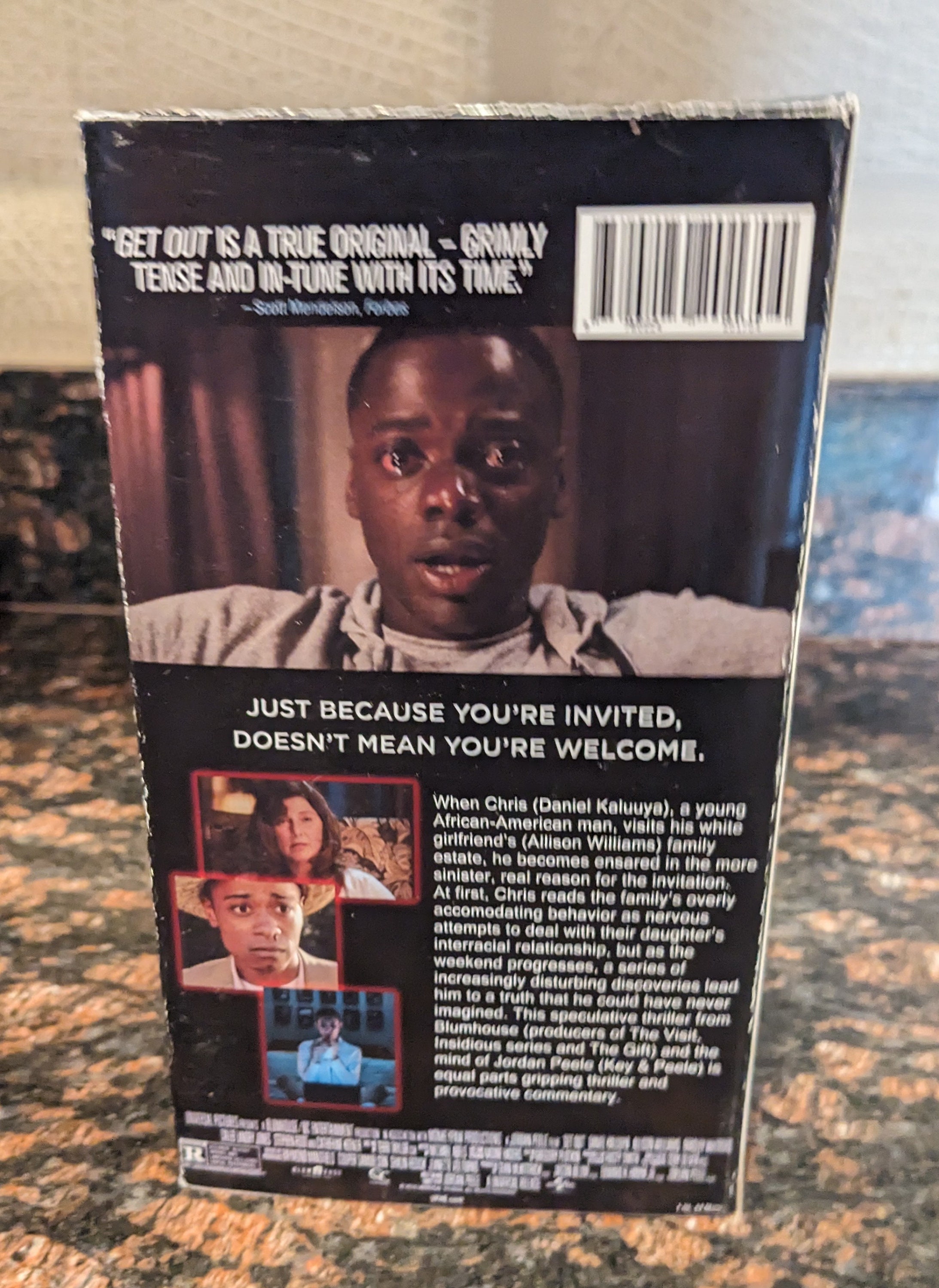Custom Get Out 2017 Playable in VCR VHS Nostalgic Art Piece - Etsy