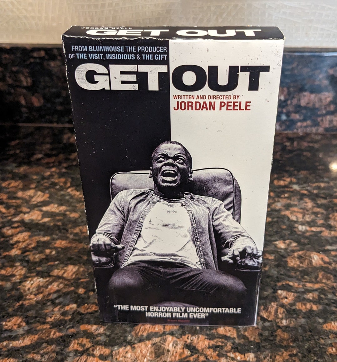 Custom Get Out (2017) Playable in VCR VHS Nostalgic Art Piece, Case ...