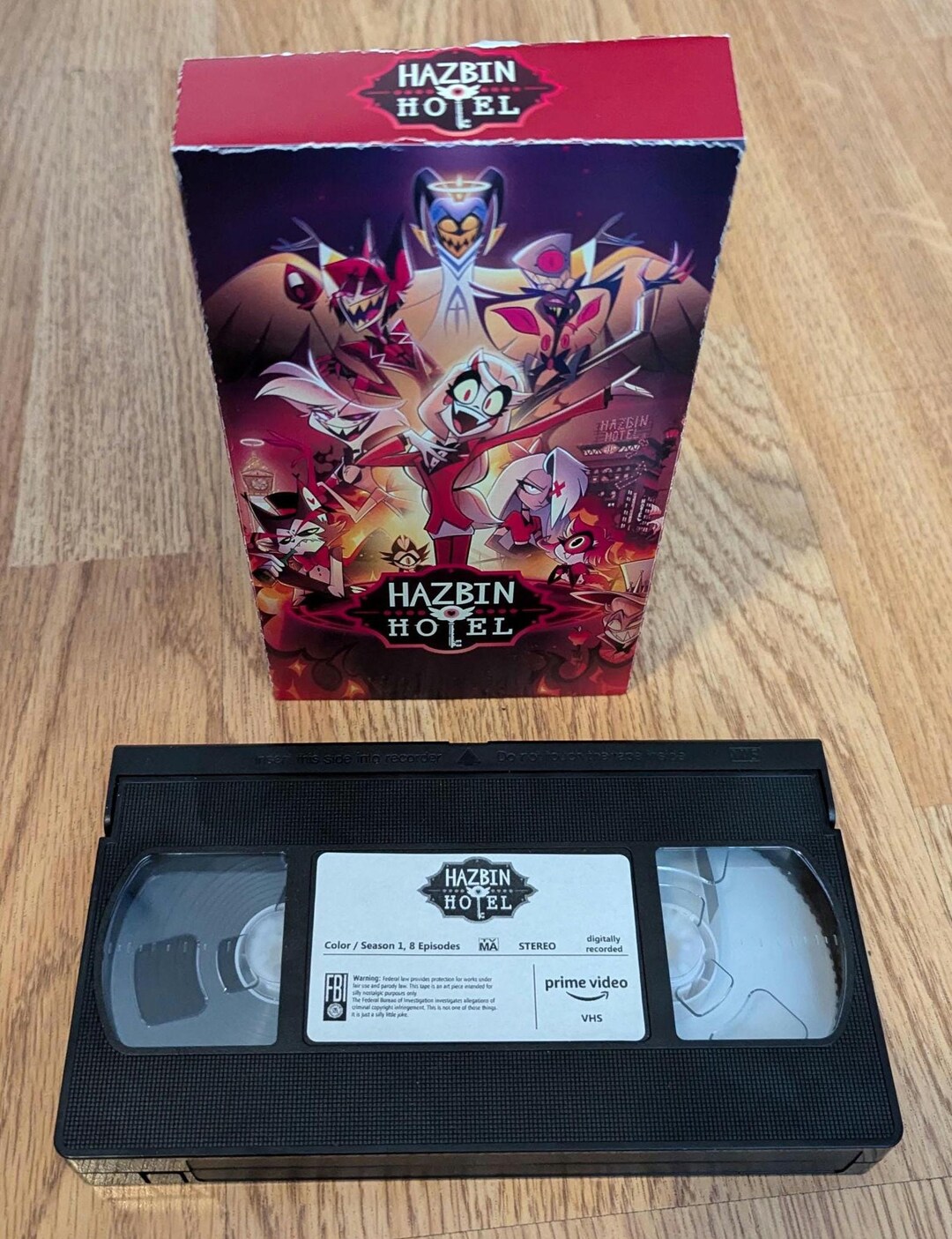 LIMITED RELEASE Hazbin Hotel Season 1 2024 Playable in Vcr VHS ...