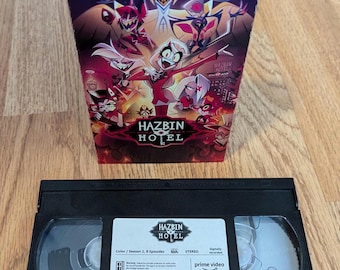 Hazbin Hotel VHS art Piece - Etsy