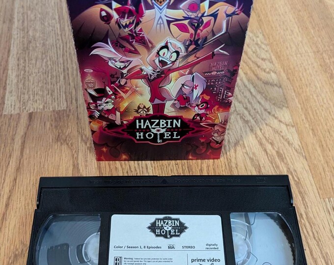 LIMITED RELEASE Hazbin Hotel Season 1 (2024) Playable in Vcr VHS ...