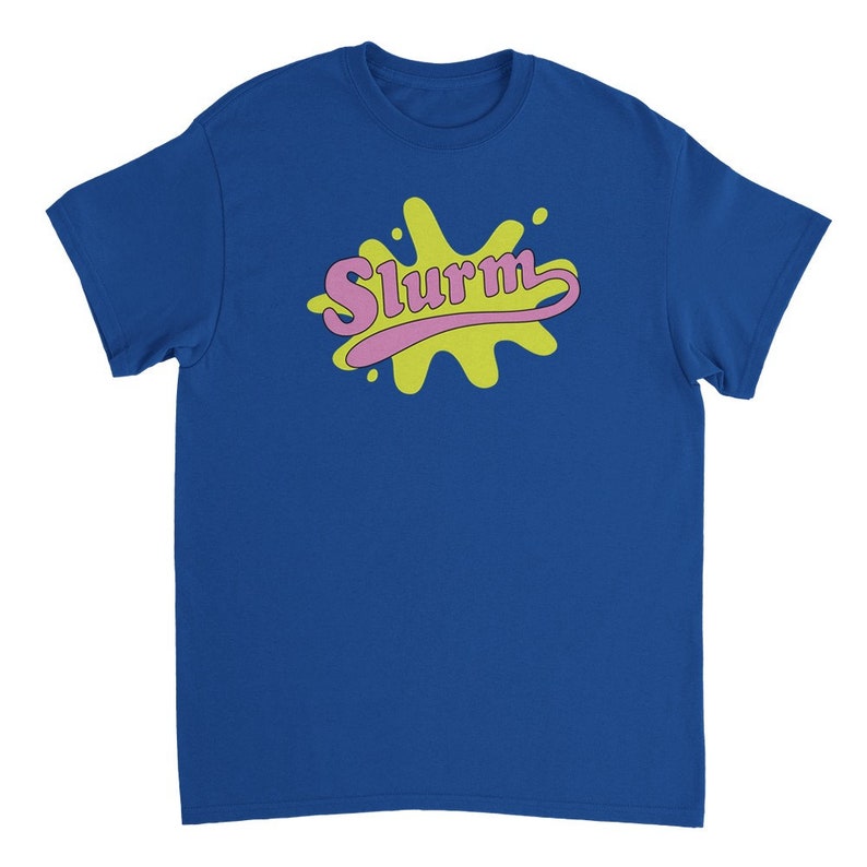 Slurm Soda Logo as Seen in Futurama TV Show Heavyweight Coton - Etsy