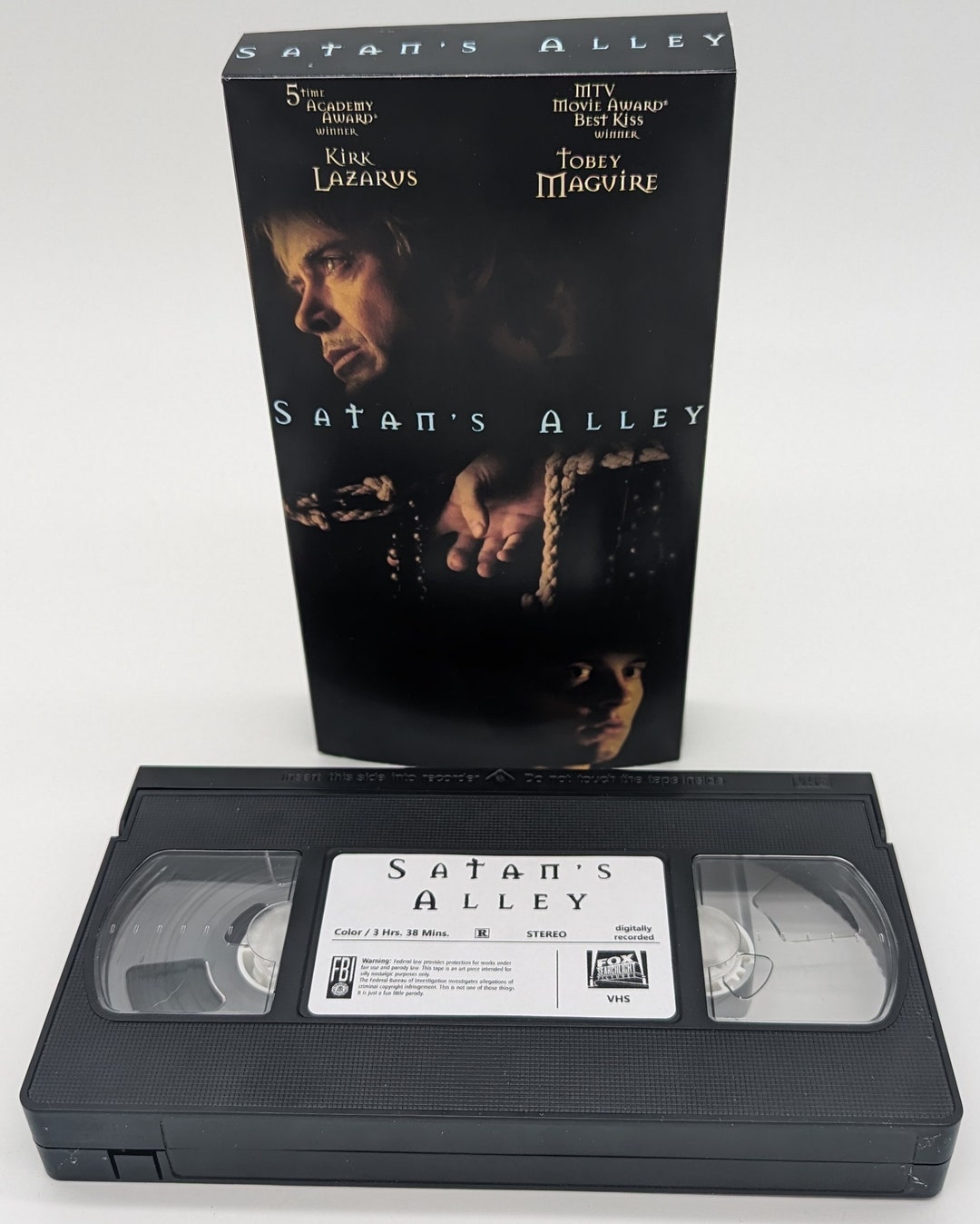 Custom Satan's Alley (from Tropic Thunder) Parody VHS Playable in VCR ...
