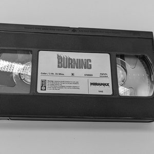 Custom the Burning (1981) Playable in VCR VHS Nostalgic Art Piece, Case ...