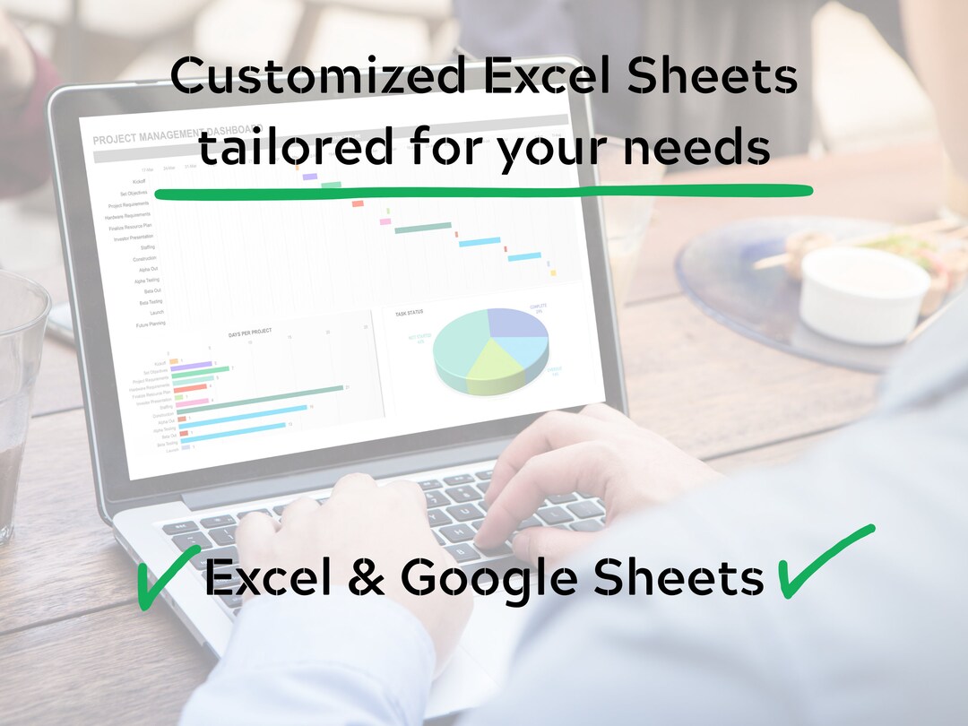 Custom Excel Template for Your Needs - Etsy