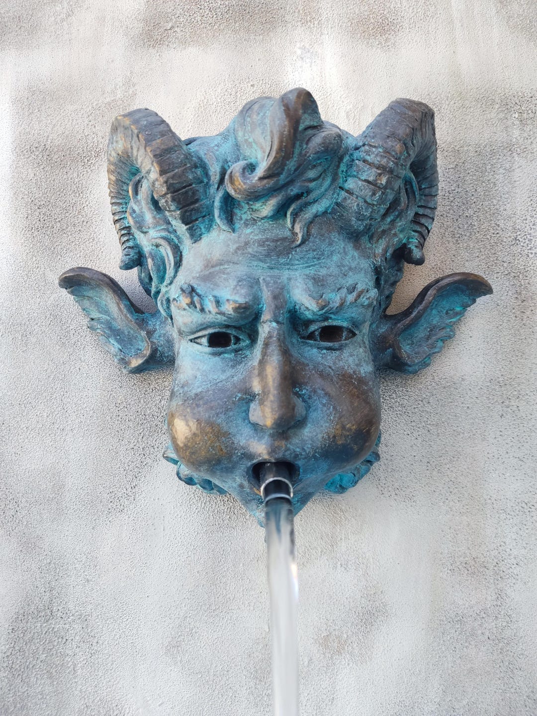 Garden Statue: Mystical Faun - Handcrafted Sculpture for Outdoor and ...