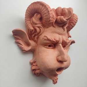 Garden Statue: Mystical Faun - Handcrafted Sculpture for Outdoor and ...