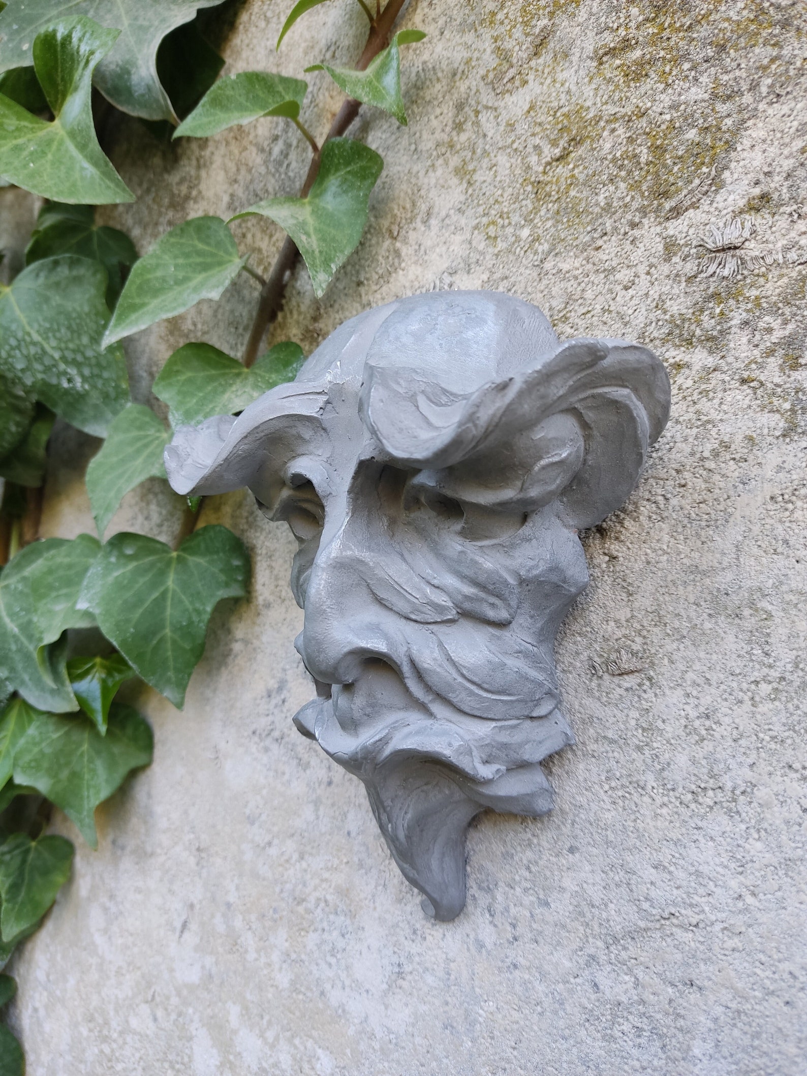 Mythical Garden Sculpture: the Nature Guardian in Bucolic Style ...