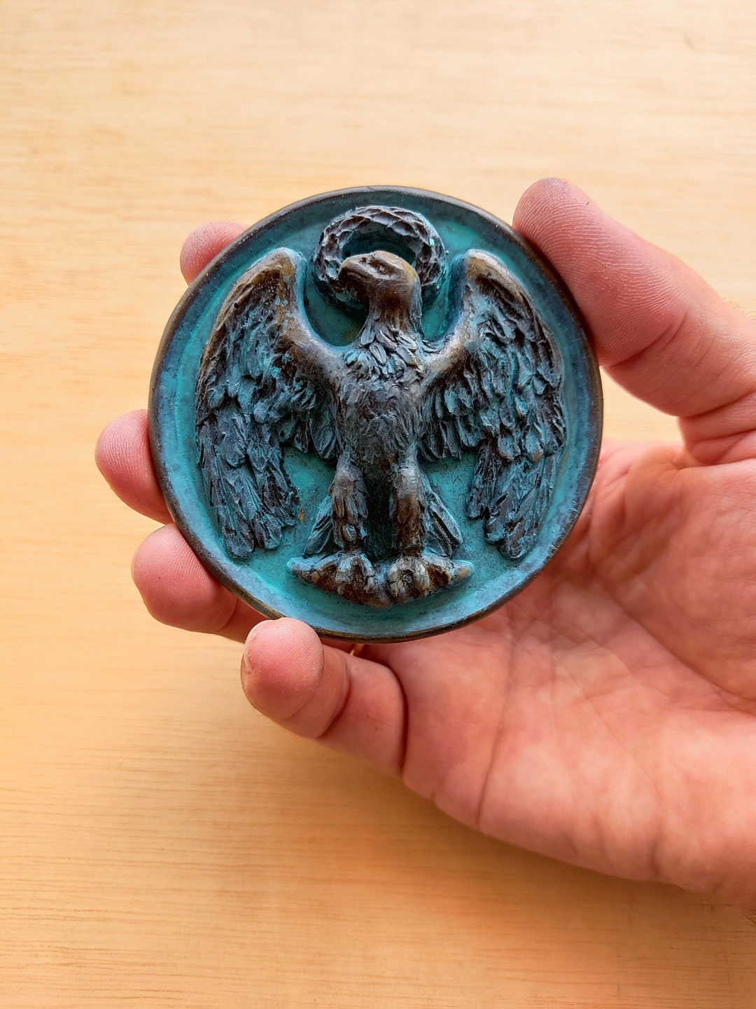 Eagle Medal, Roman Decoration, Roman Pharela for Historical Reenactment ...