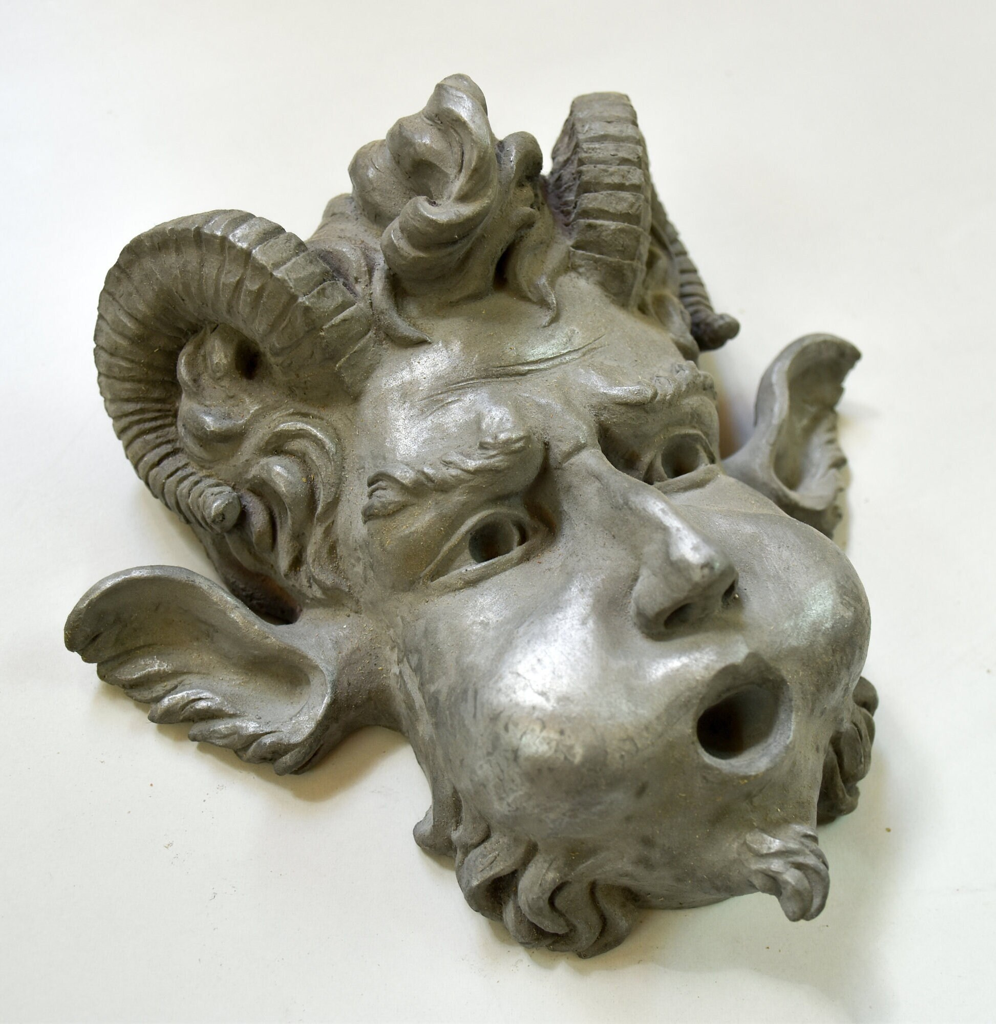 Garden Statue: Mystical Faun Handcrafted Sculpture for - Etsy