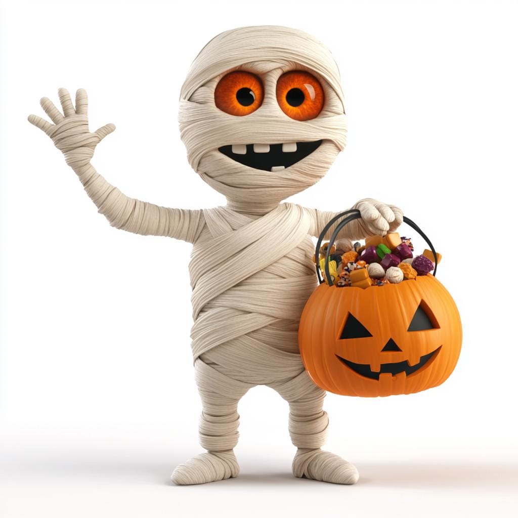 8 Cute Mummy Clipart, Mummy Pumpkin Clipart, Halloween Image ...