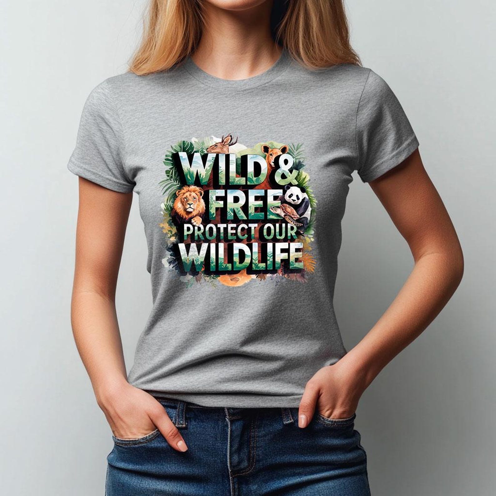 Wildlife Conservation PNG: Wild and Free Animal Design (digital ...