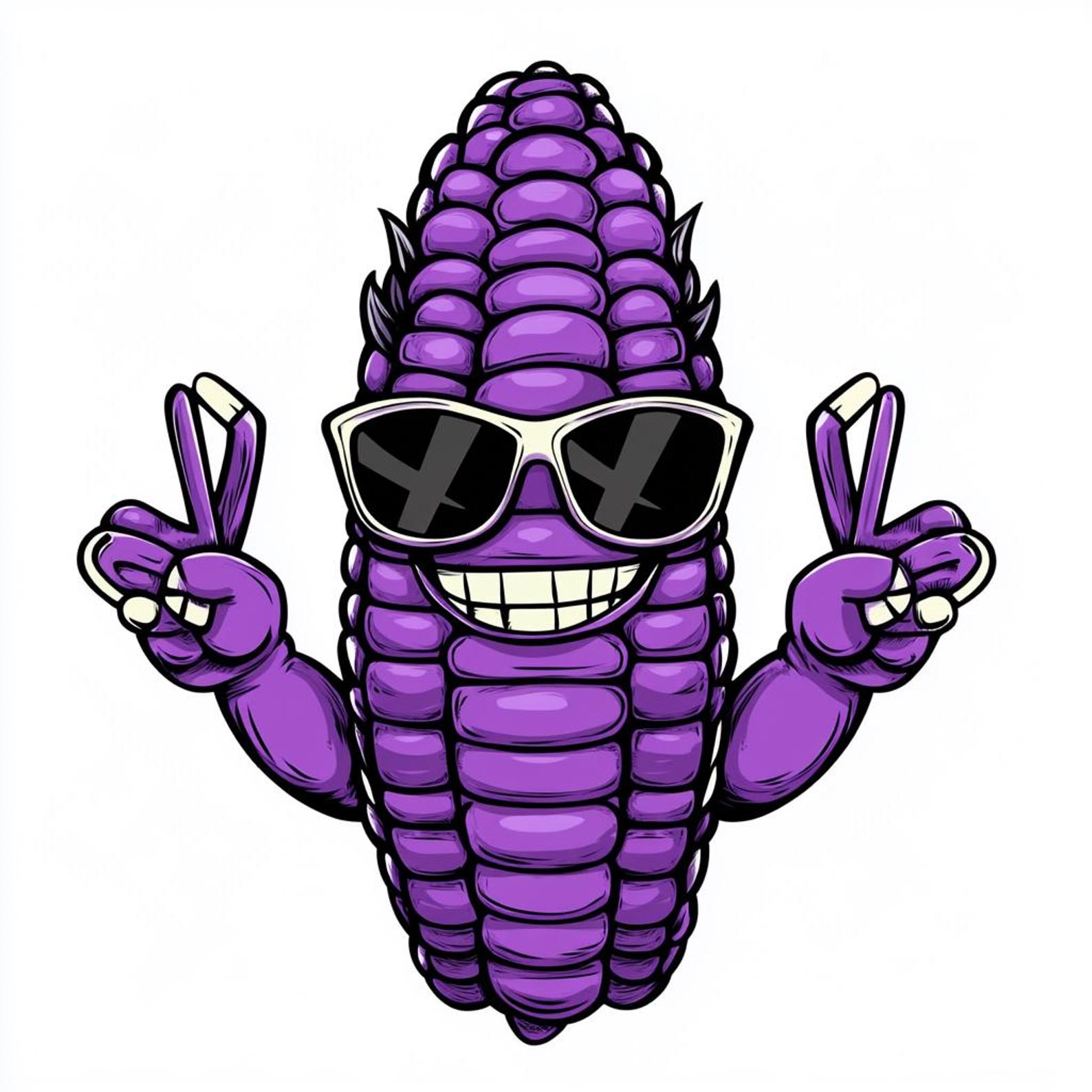 9 Cute Corn Clipart, Vibrant Corn Graphics, Harvest Printables ...