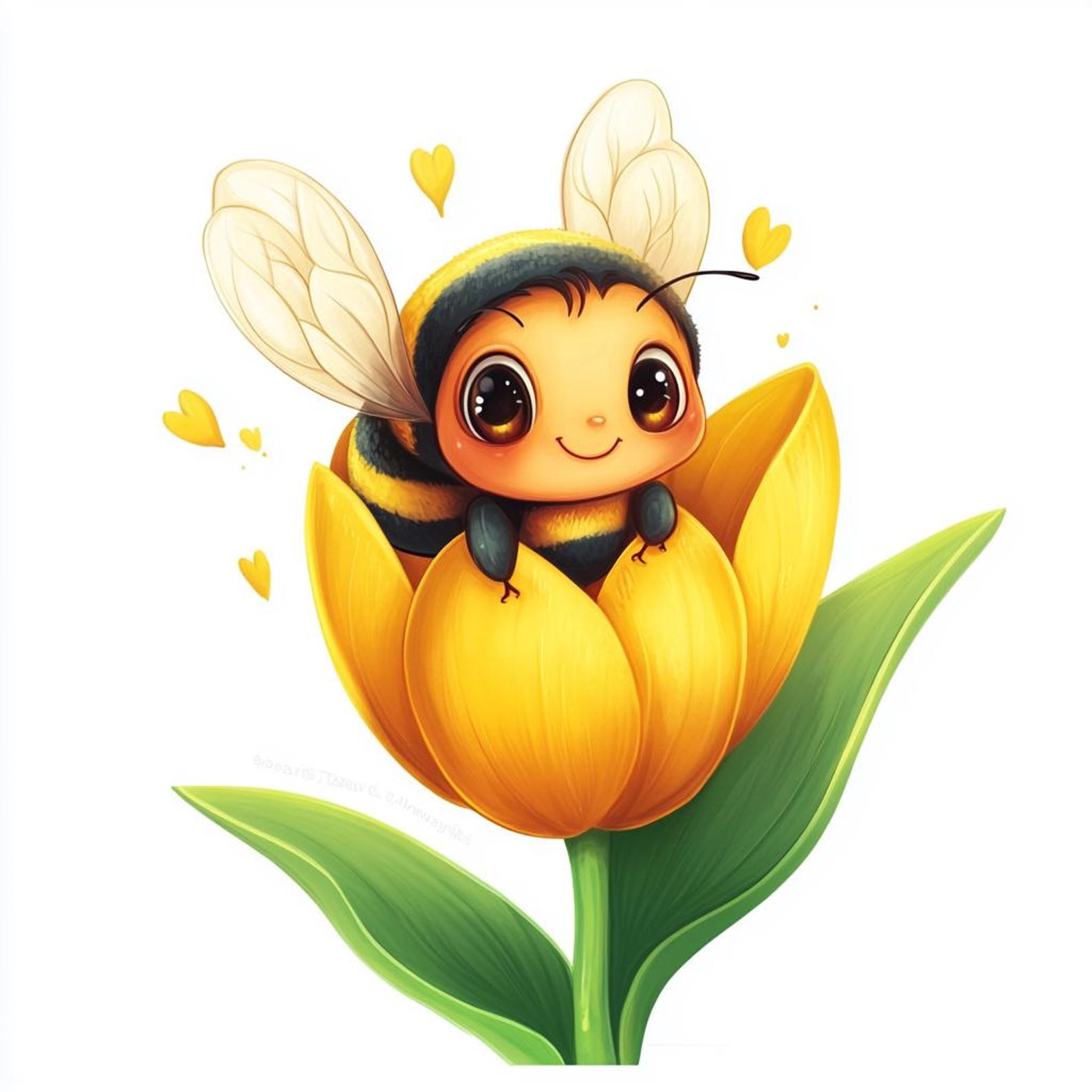 7 Baby Bees Clipart Bundle, Cute Bees Clipart Bundle,cute Bees Png,jpj ...