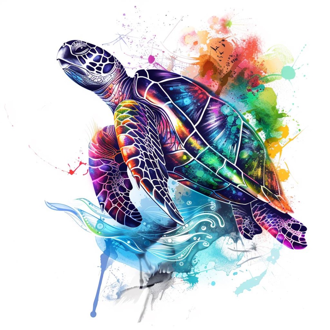 14 Sea Turtle Clipart, Jpj