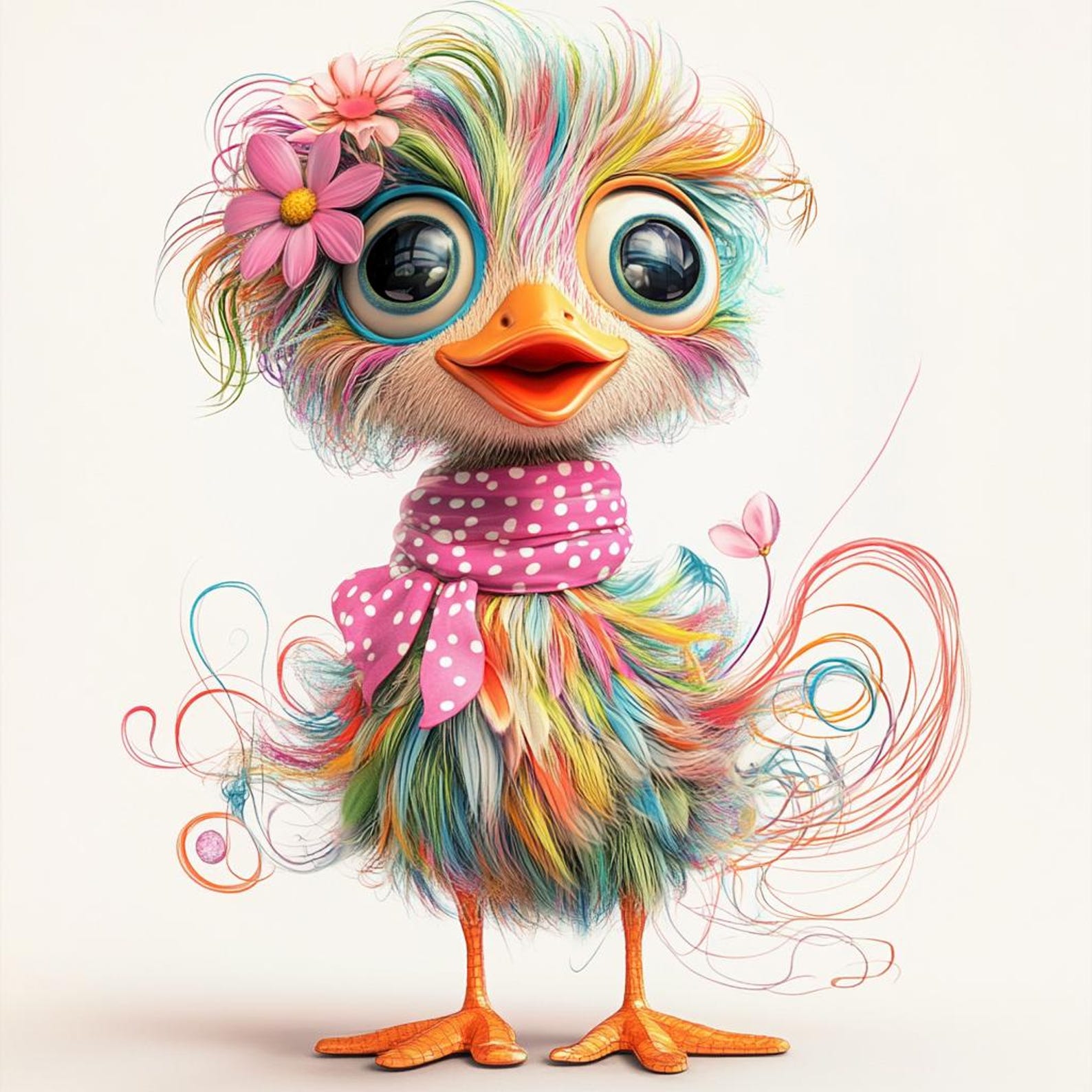 8 Easter Duck Clipart Bundle, Cute Duck Clipart, Duck PNG,JPJ, Spring ...