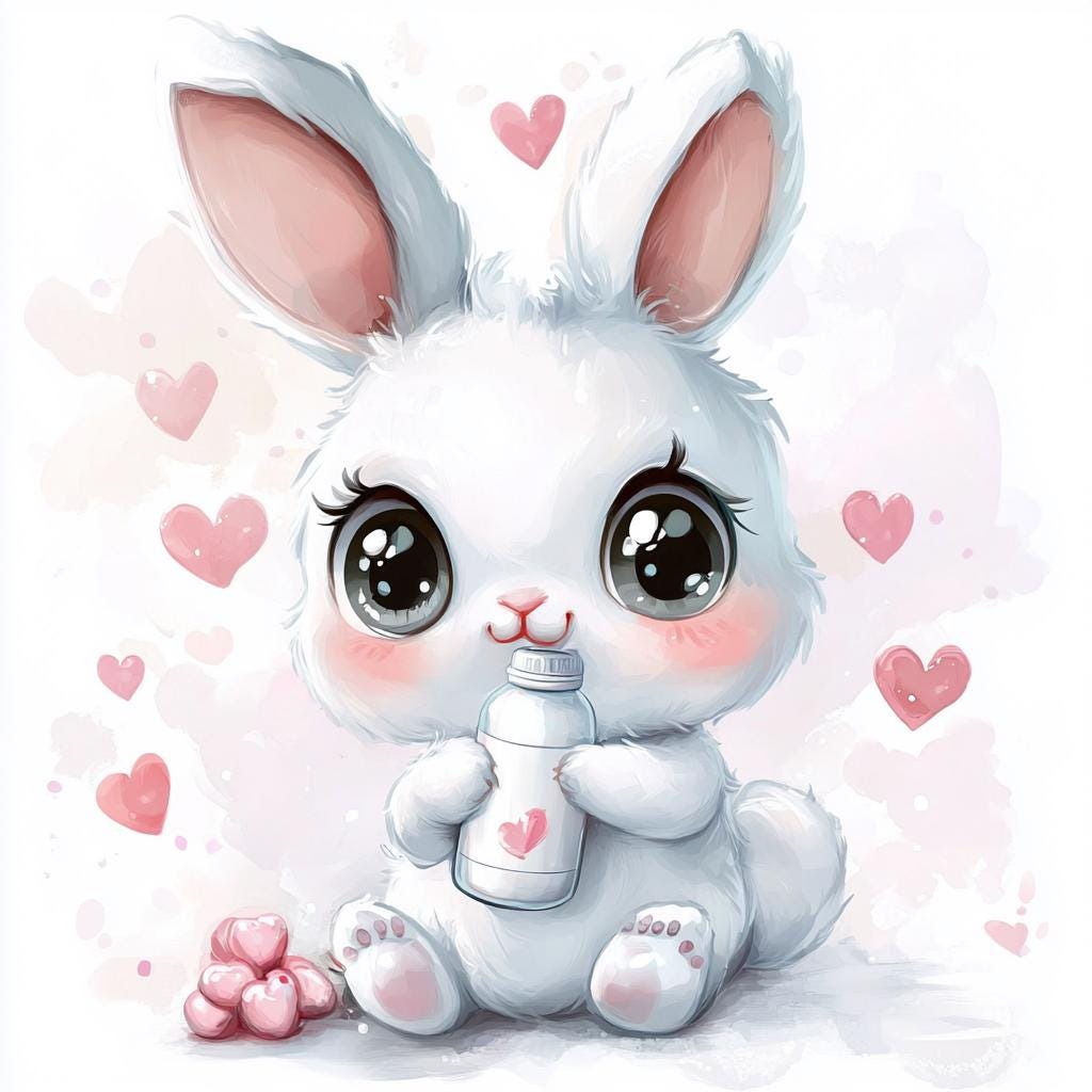 8 Bunny Rabbits Photoshop Overlays for Photographers,png,jpj. High ...